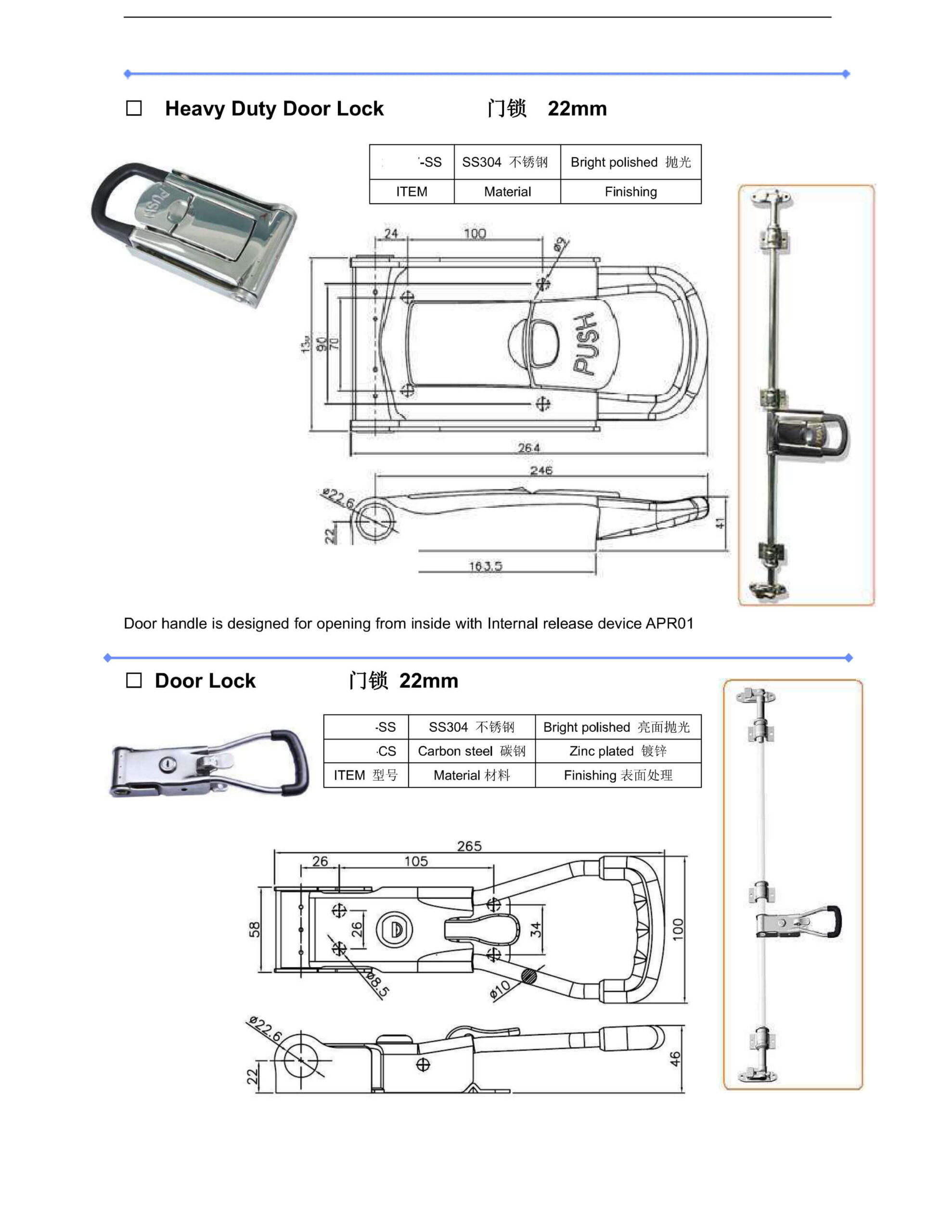 Truck and Container Locks | Power Full Hard & Elect Ware Tr LLC