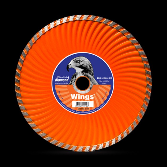 Wings segmented turbo diamond discs | Power Full Hard & Elect Ware Tr LLC